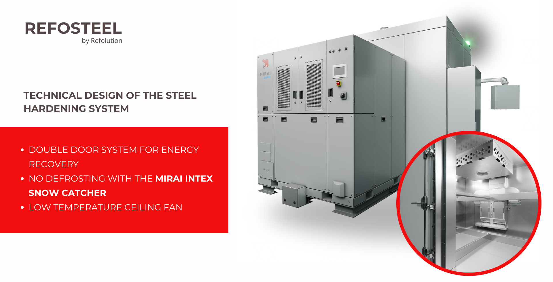 REFOSTEEL - Ultra-low temperature steel hardening system